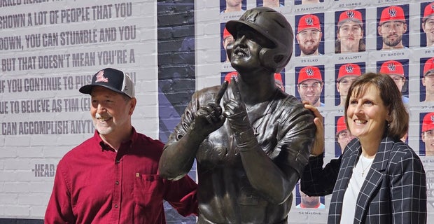 LOOK | Ole Miss baseball finally unveils Captain Elko’s statue