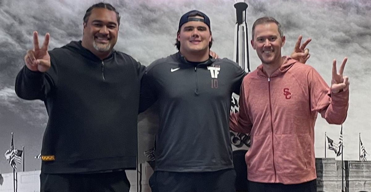 Blue-chip DL Landon Rink recaps "amazing visit" to USC and locks in ...
