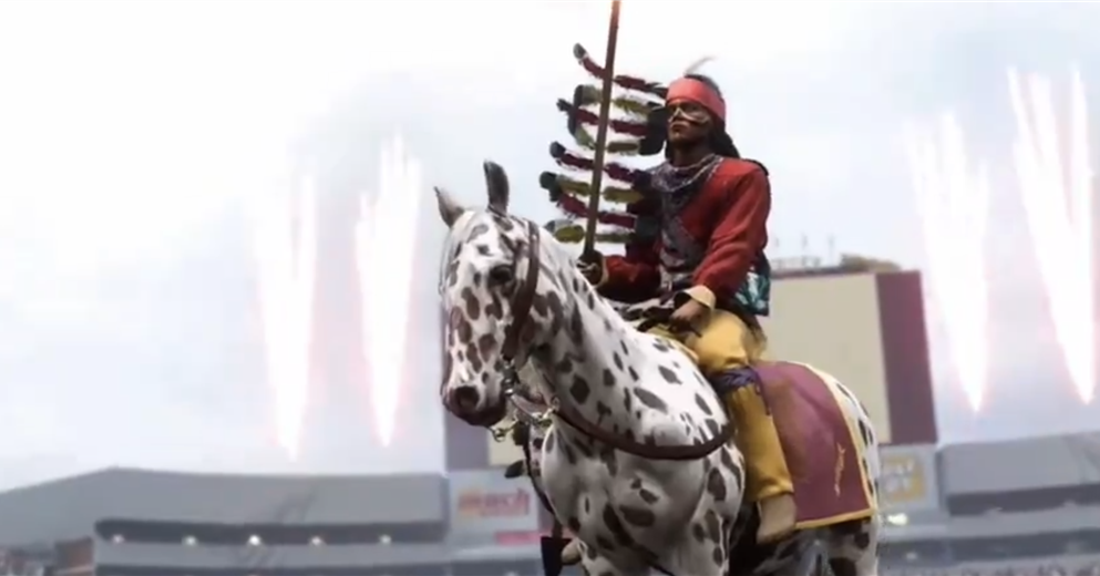 FSU's entrance in CFB25 video game looks EPIC