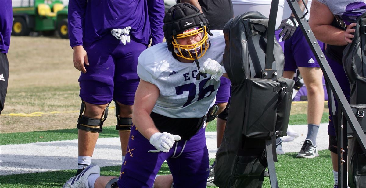 ECU Countdown to Kickoff: No. 76 Jacob Sacra
