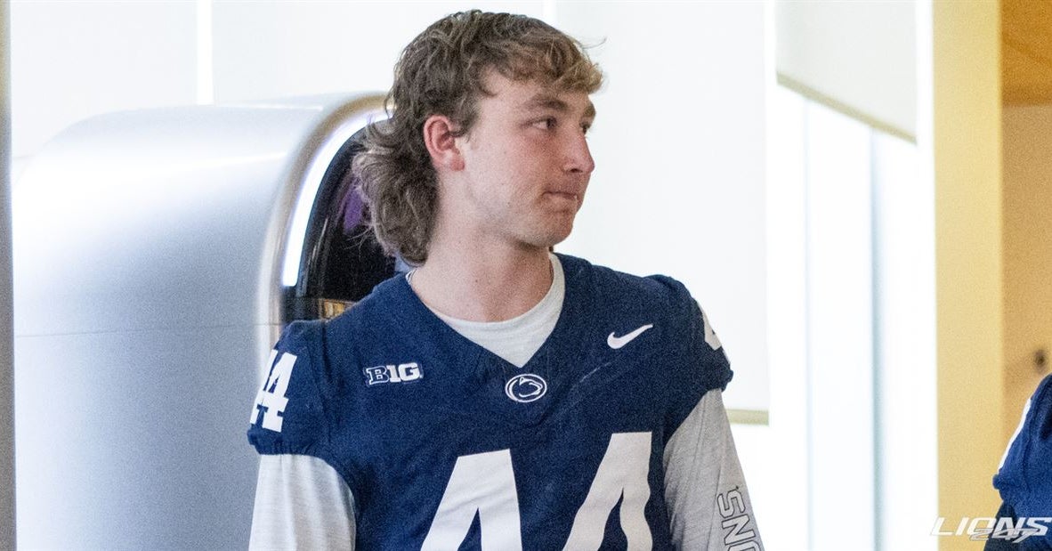 New Penn State tight end quickly takes over No. 44 jersey from All ...