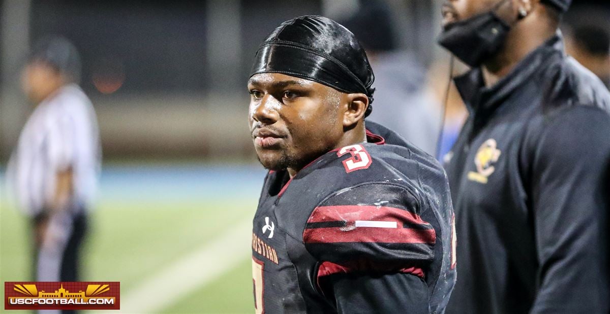 Isolation clips of 2023 USC RB commit Johnny Thompson