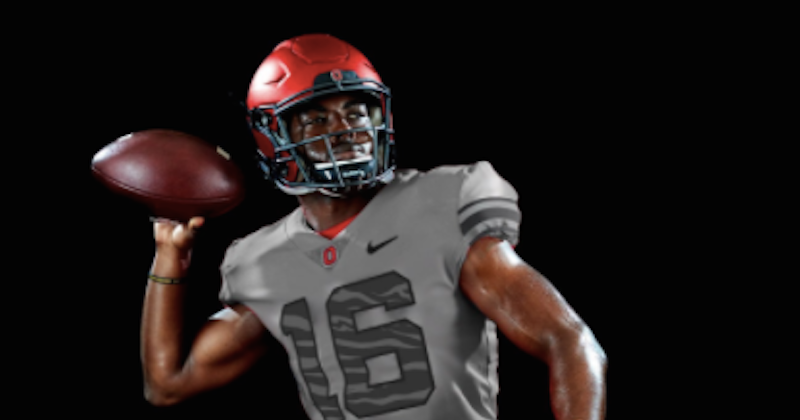 Reaction to Ohio State's grey alternate uniforms