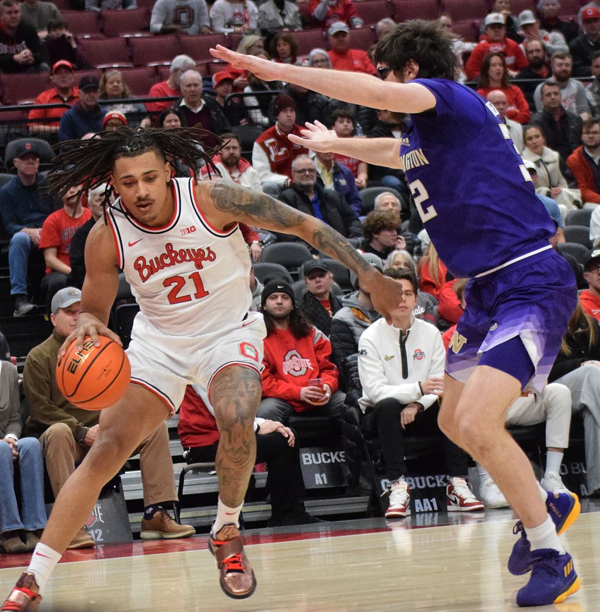 Sights and Sounds: Buckeyes hit their shots in rout of visiting Washington