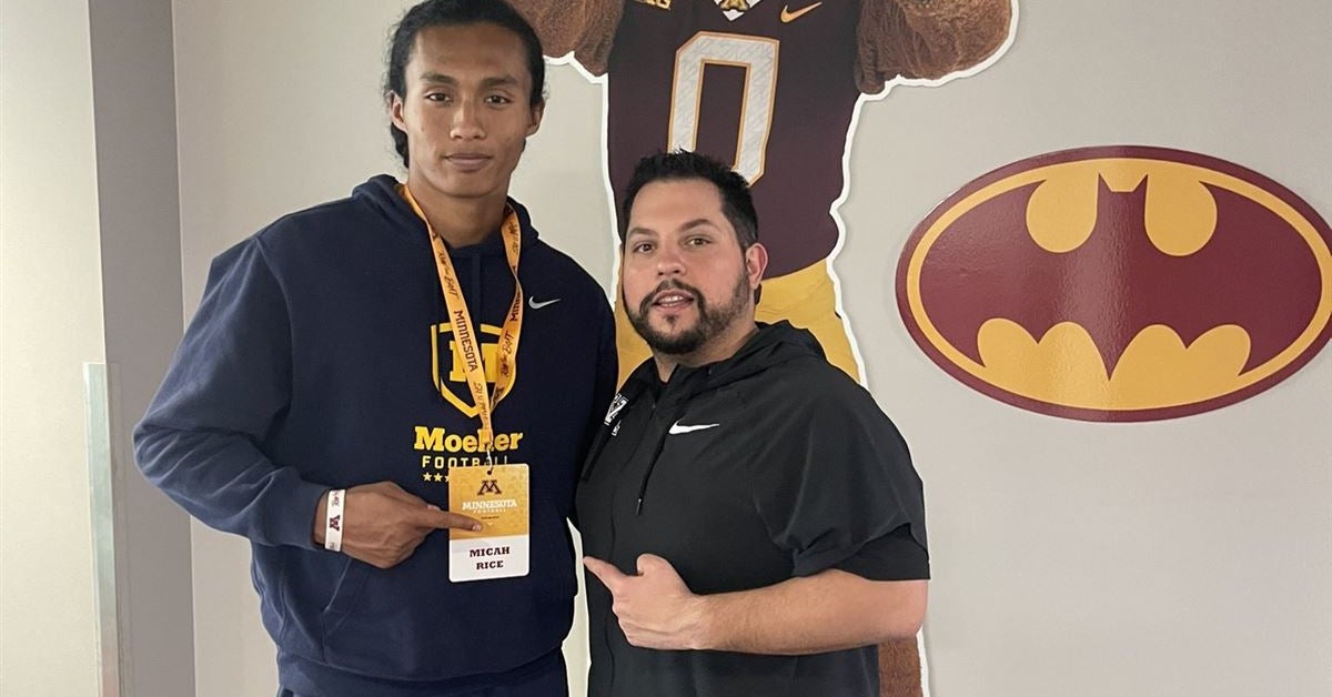 2025 Ohio safety Micah Rice moves Minnesota up his list following a visit