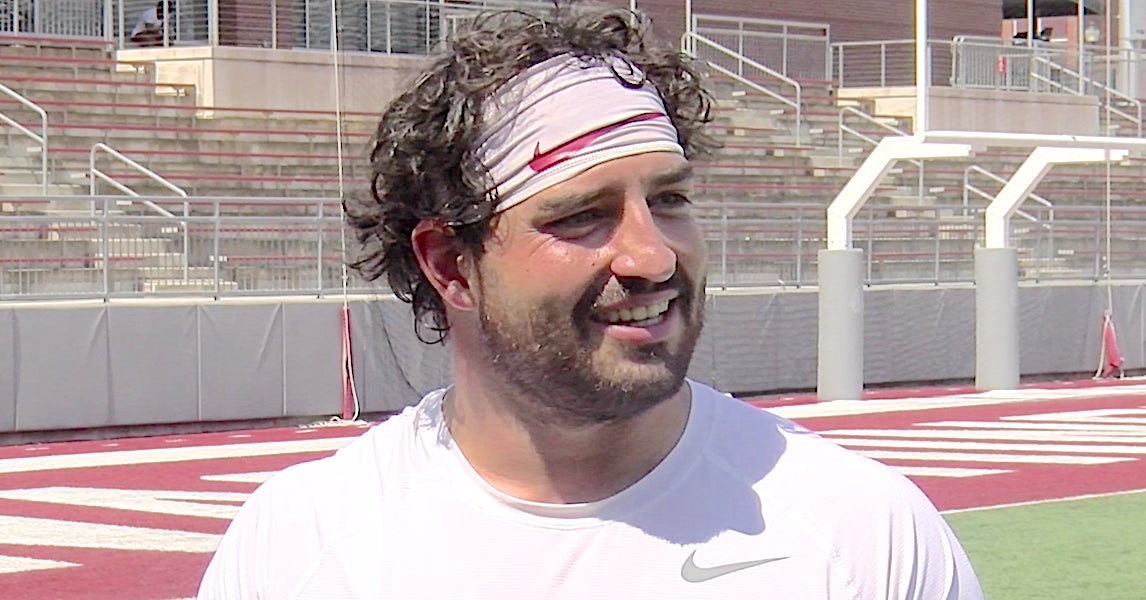 Washington State EDGE Quinn Roff is working overtime