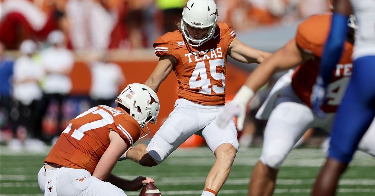 Texas kicker Bert Auburn is feeling 'great' about Miami after a visit ...