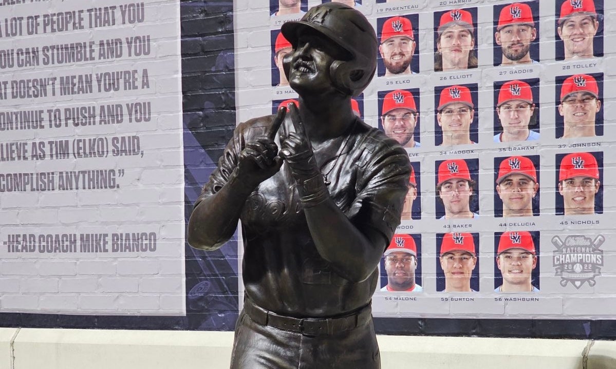 LOOK | Ole Miss baseball finally unveils Captain Elko’s statue