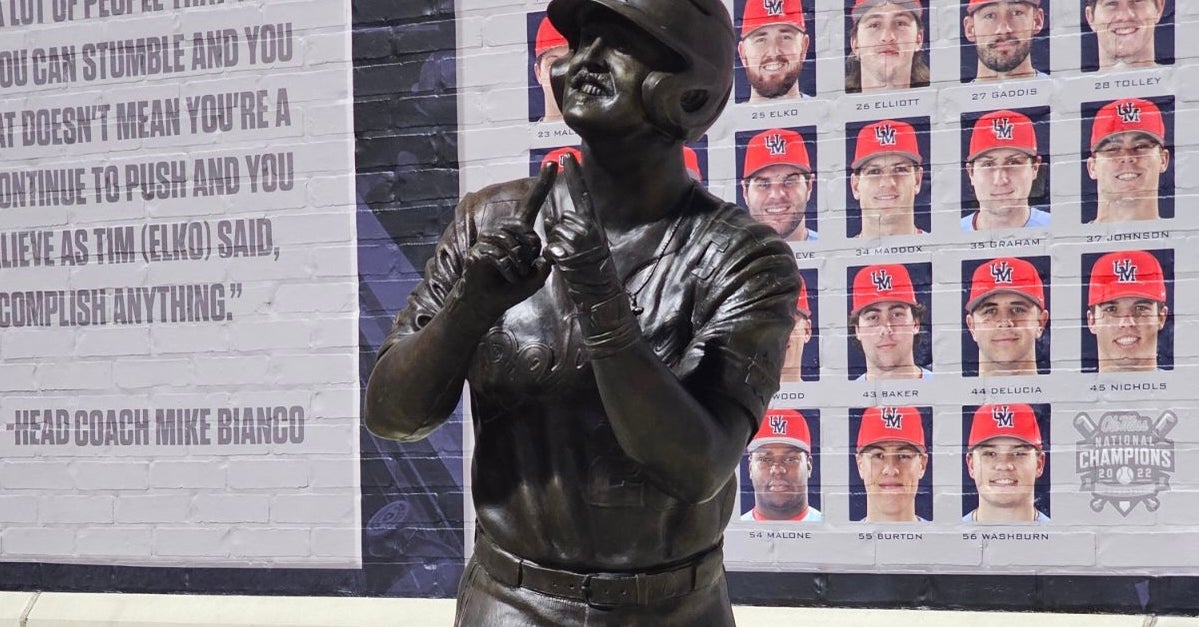 LOOK | Ole Miss baseball finally unveils Captain Elko’s statue