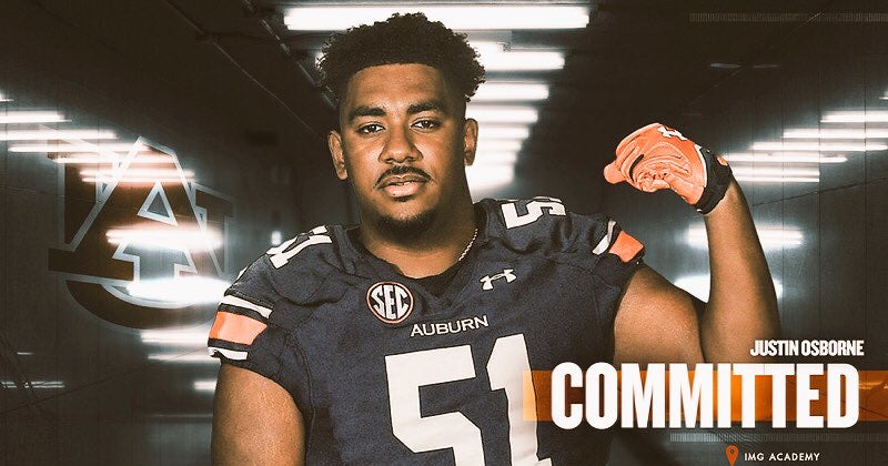 OT Justin Osborne commits to Auburn