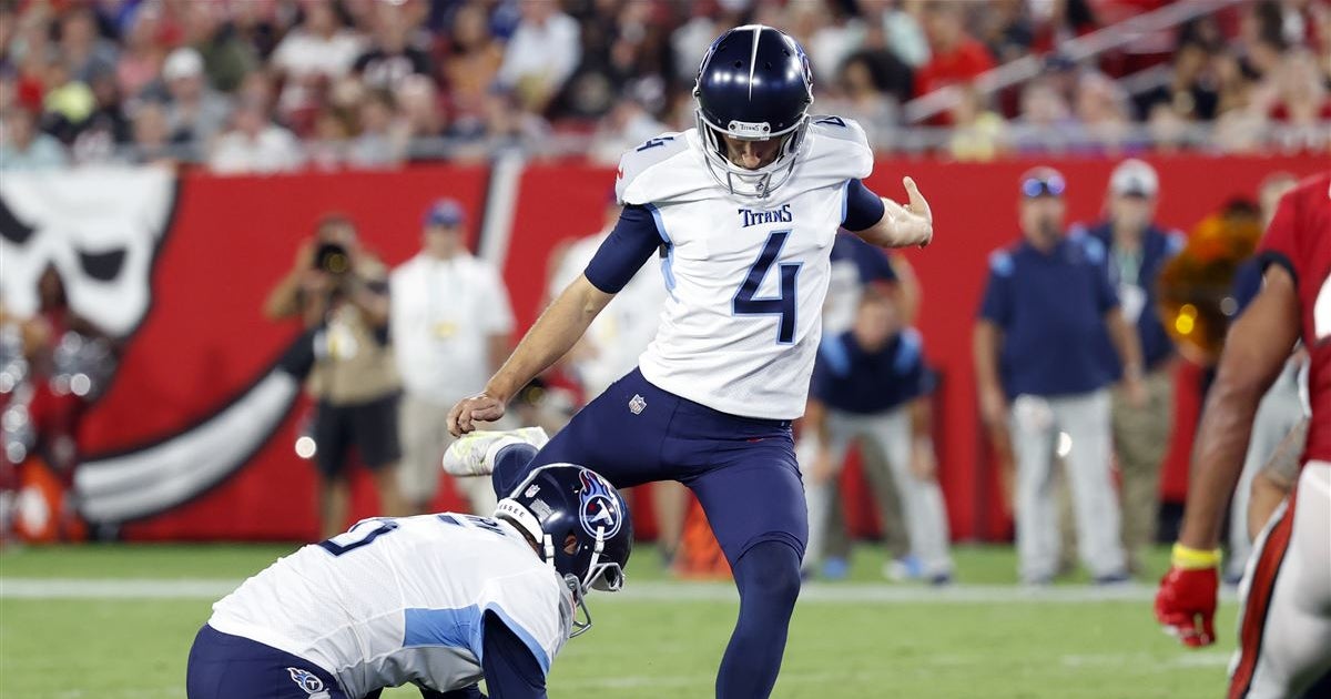 Former Penn State kicker Sam Ficken in strong position for Titans ...