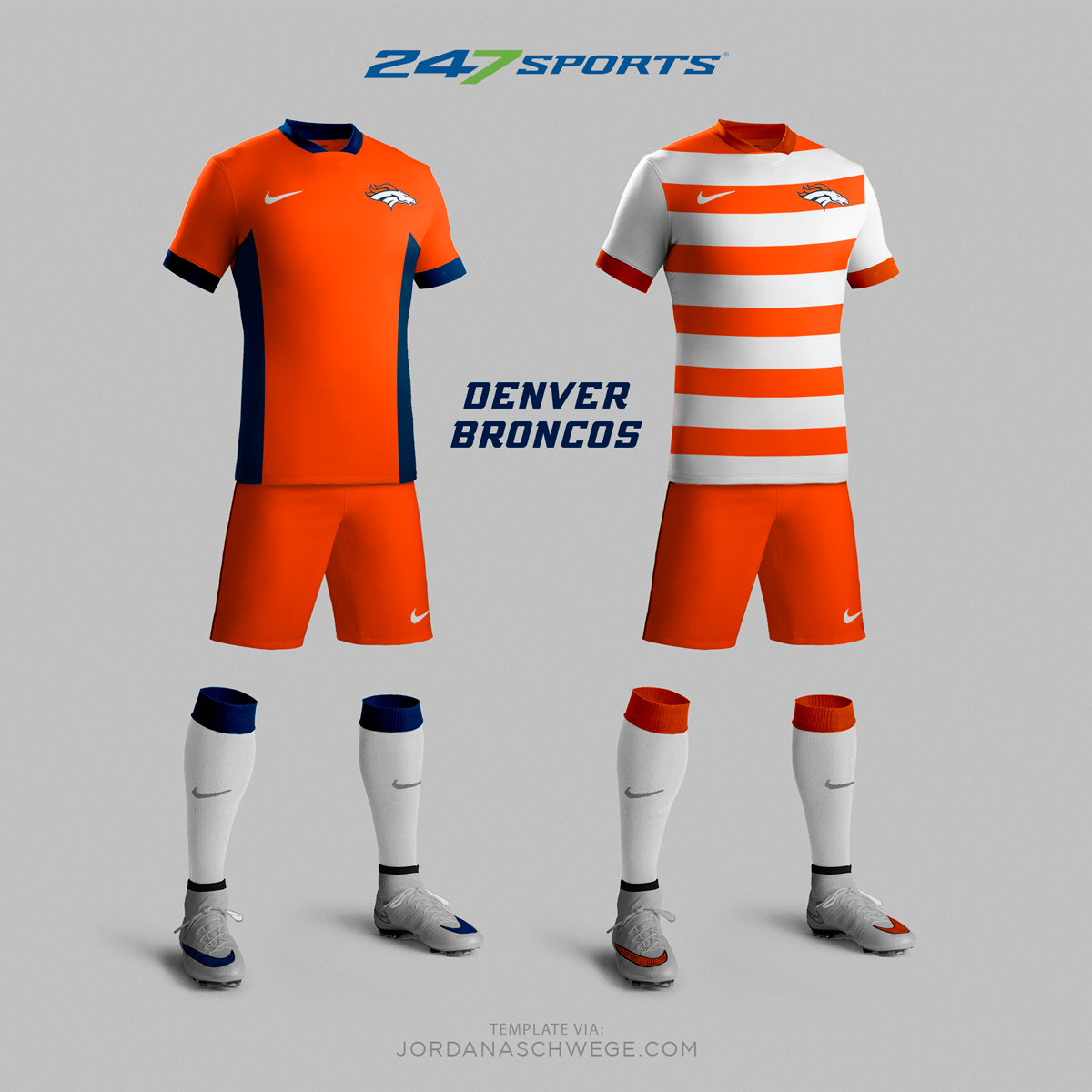 NFL Team Concept Soccer Kits