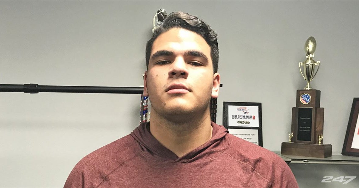 2019 OL Jason Rodriguez should blow up this spring