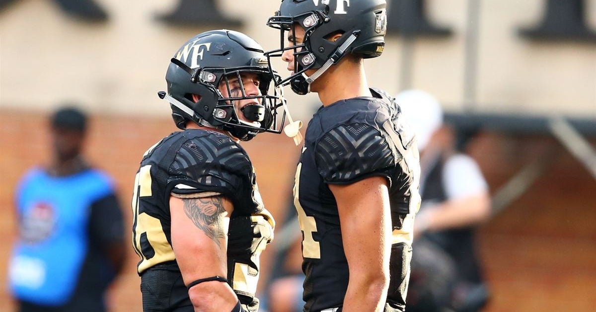 Wake Forest senior running back Cade Carney previews Utah State