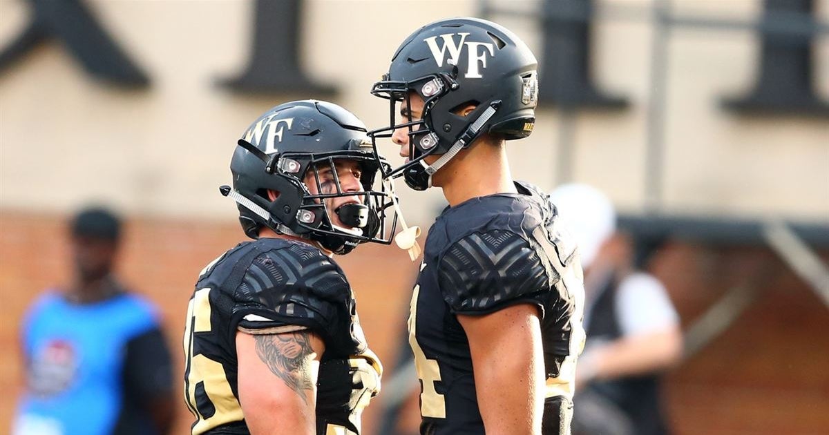 Wake Forest senior running back Cade Carney previews Utah State