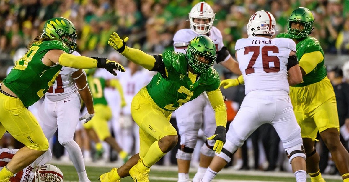 Oregon's 2022 defensive starters: Who's leaving, who's returning?