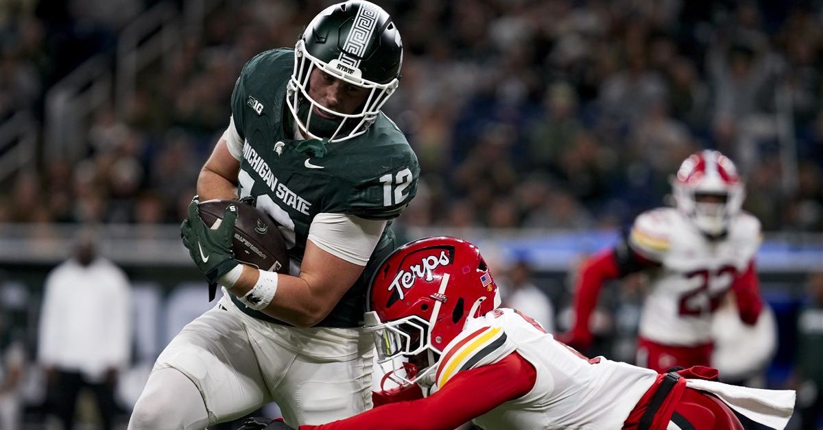 Michigan State TE Jack Velling receives third-team All-Big Ten honors