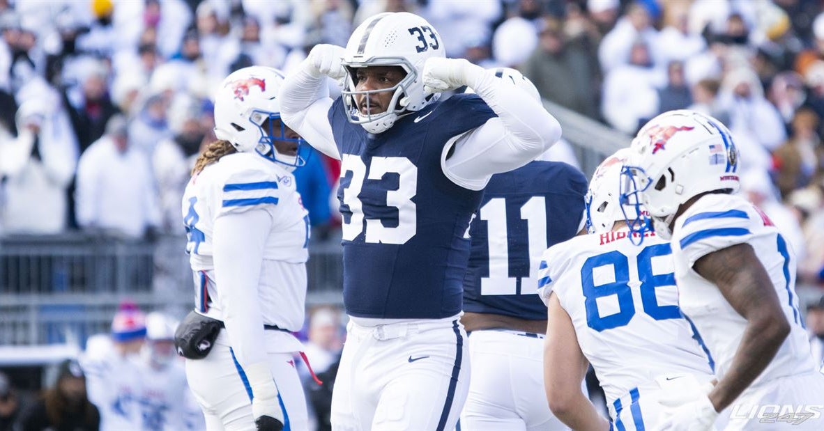Penn State defensive end Dani Dennis-Sutton to remain with Nittany ...