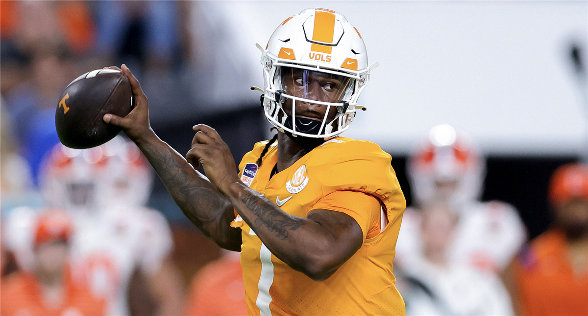 Tennessee QB Joe Milton reacts to 2024 NFL Draft buzz, handling the ...
