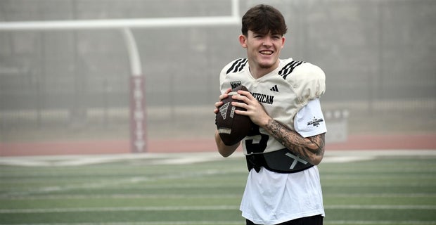 Louisville QB signee Briggs Cherry enjoying the Navy All-American Bowl ...