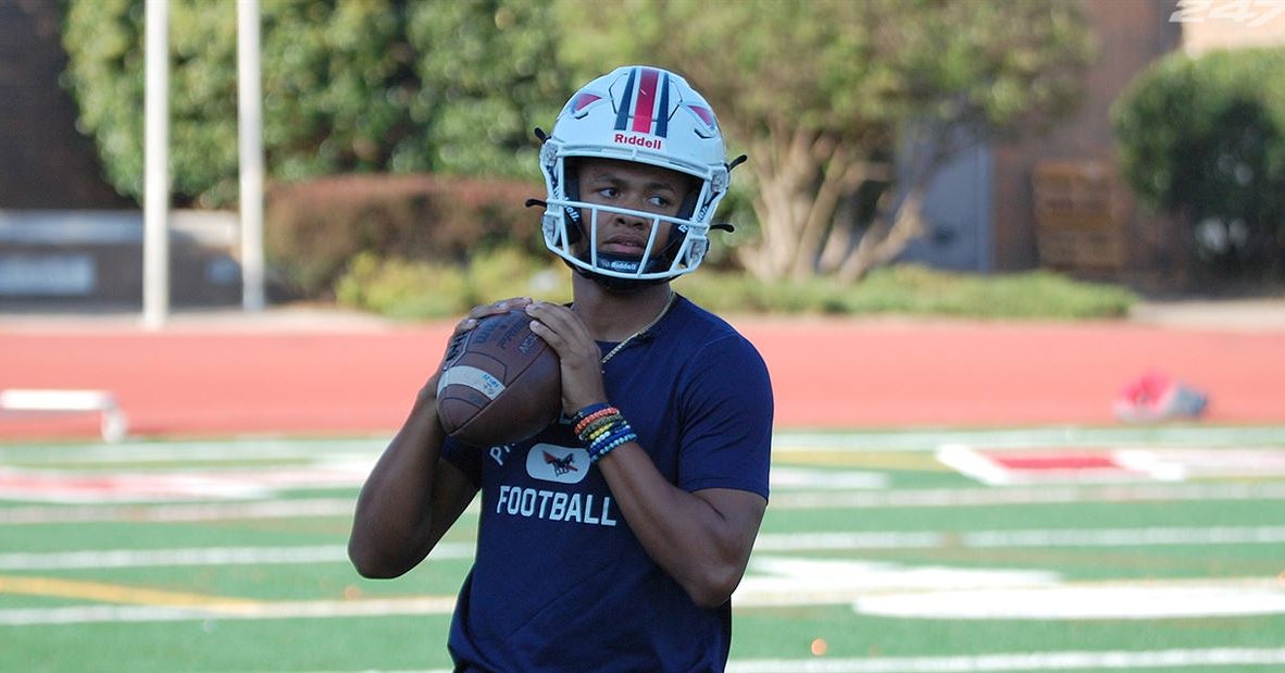Five-star QB Jadyn Davis got 'Maize and Blue carpet' treatment during ...