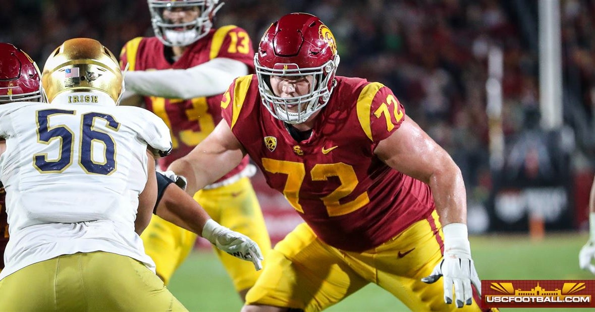 USC OL Andrew Vorhees out for Pac-12 Championship