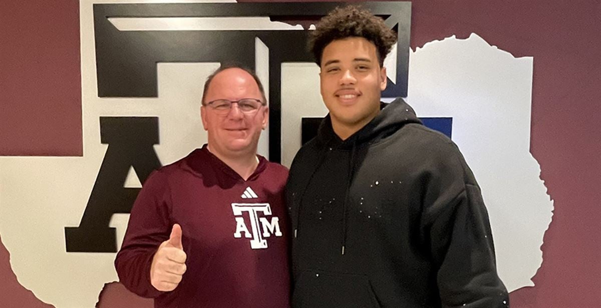 In-state OT Drew Evers felt like a priority during Texas A&M junior day