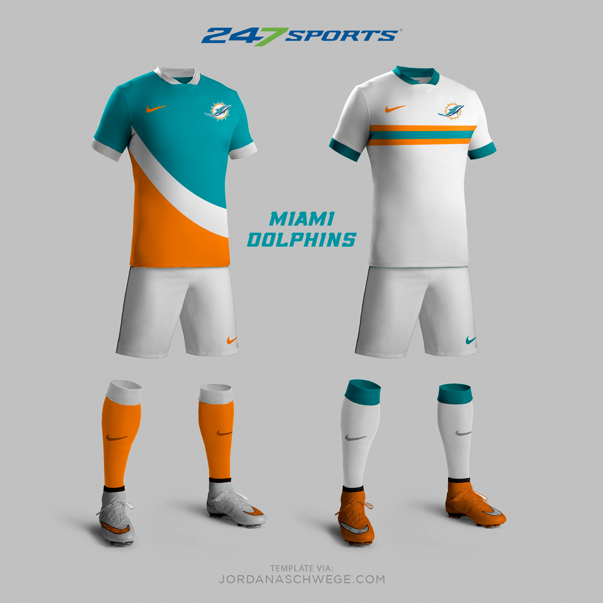 NFL Team Concept Soccer Kits