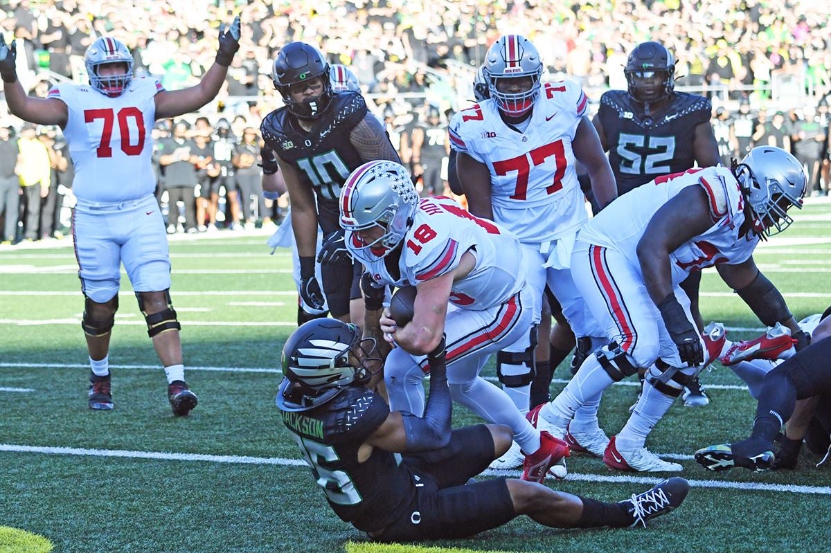 Sights and Sounds: Buckeyes' mistakes prove fatal in 32-31 loss at Oregon