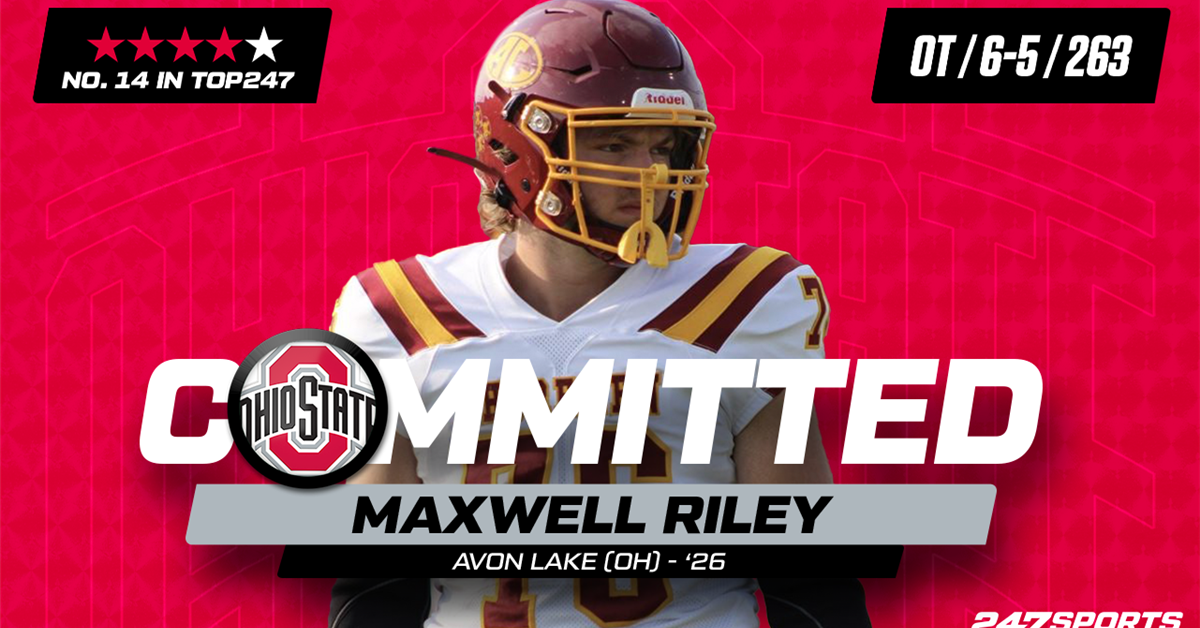 Elite O-lineman Maxwell Riley commits to Ohio State