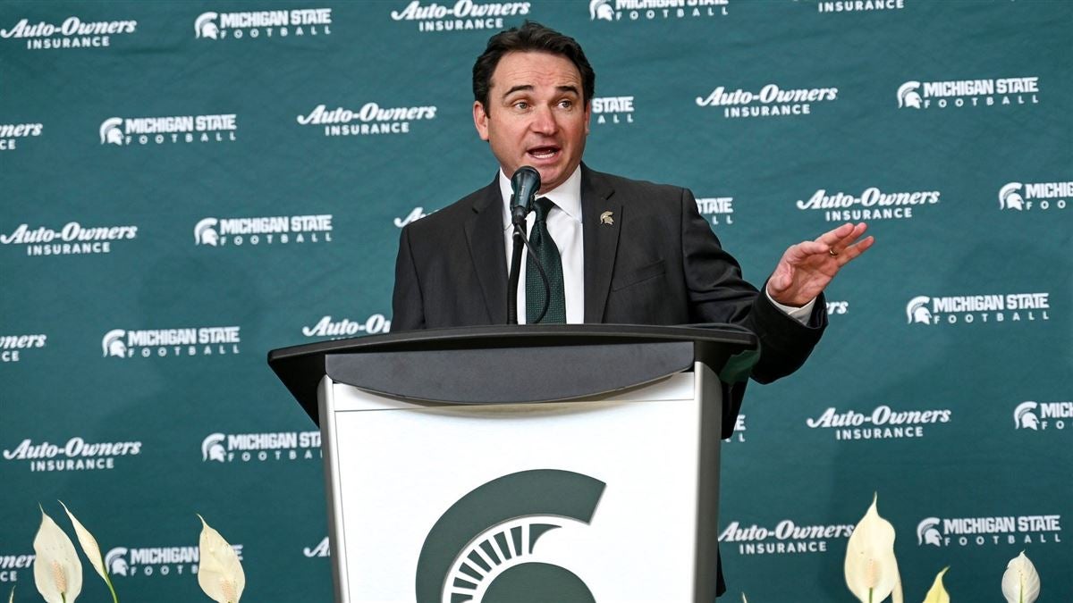 Everything Michigan State head coach Jonathan Smith said at his ...