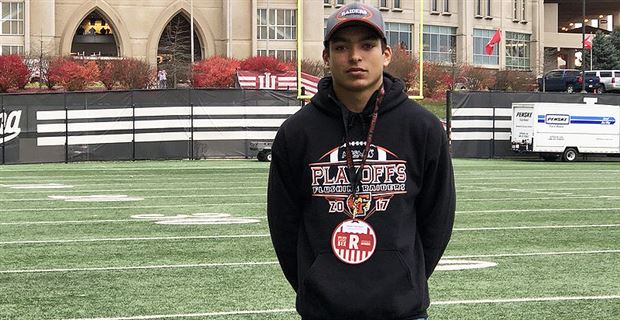 Athletic 2019 DB Aidan Harrison sits at three offers