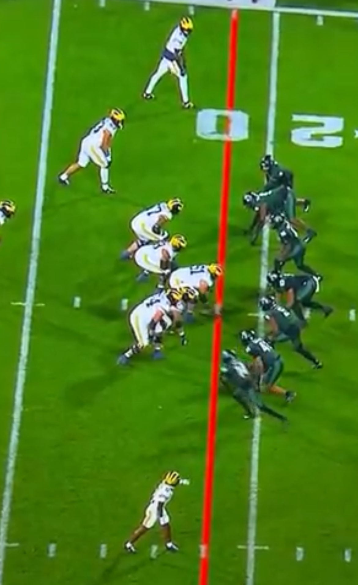 Horrific "offsides" call by the officials...