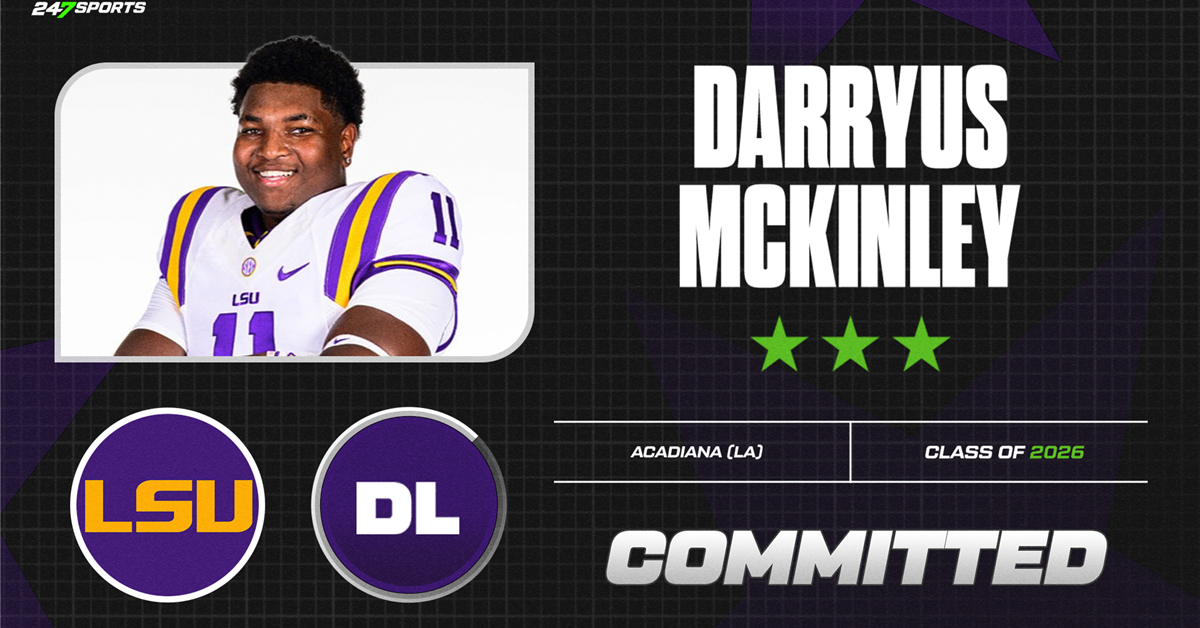 LSU lands Louisiana lineman Darryus McKinley