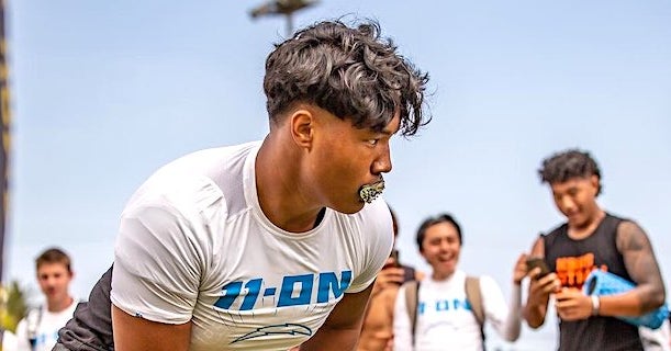 Standout' '24 OL Justin Tauanuu shows big upside