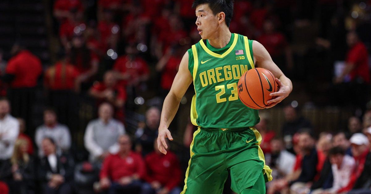 Wei Lin enters NCAA Transfer Portal after one year with Oregon Basketball