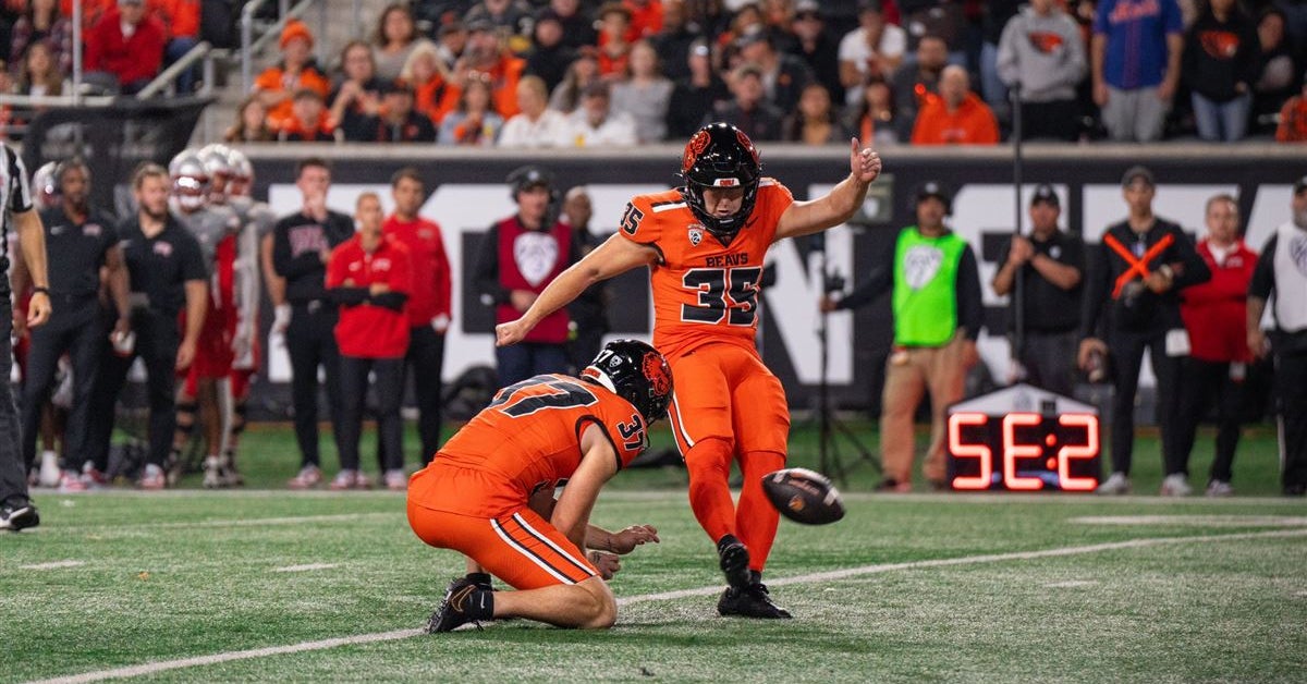 Oregon State Depth Chart: Week 12 Air Force Falcons