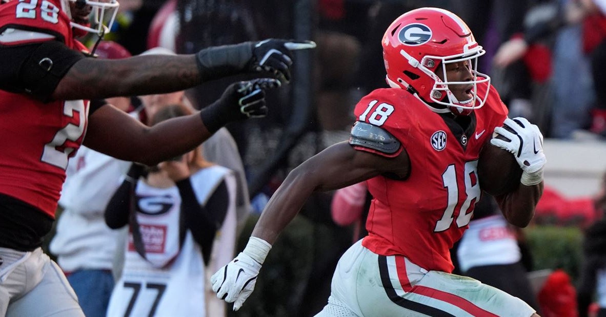 AP Top 25 Week 13 Poll: Georgia ranked No. 6 heading into Georgia Tech game