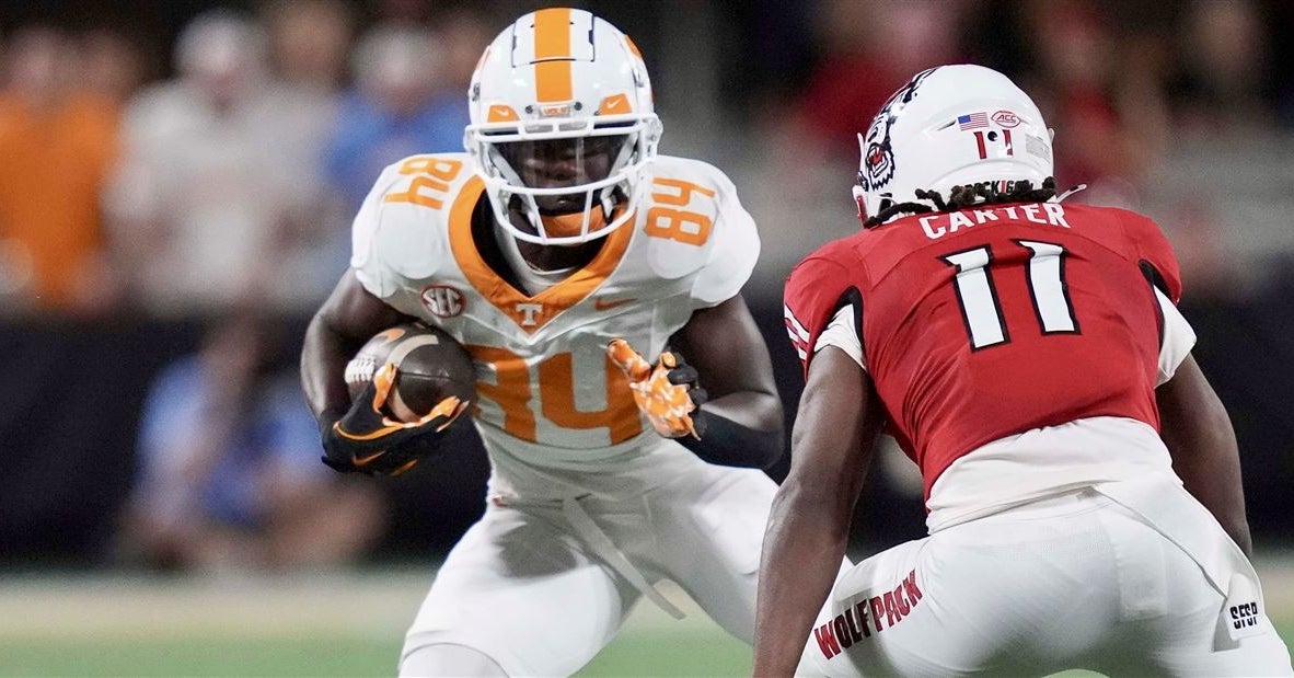 Tennessee WR Kaleb Webb plans to enter transfer portal