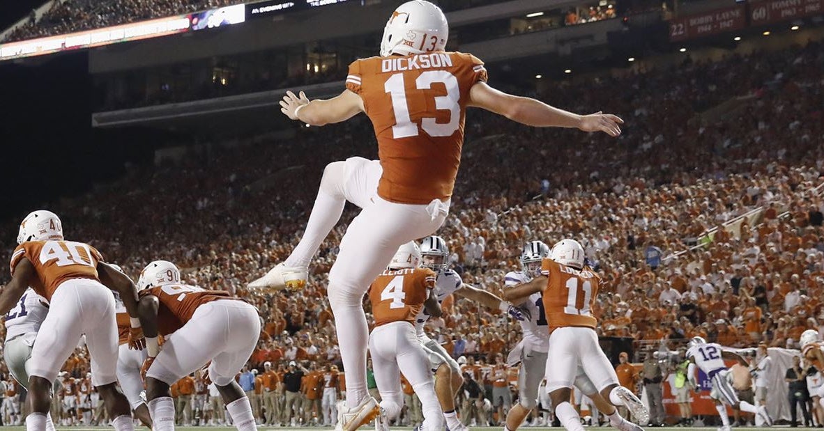 Michael Dickson received handwritten letter from Kliff Kingsbury