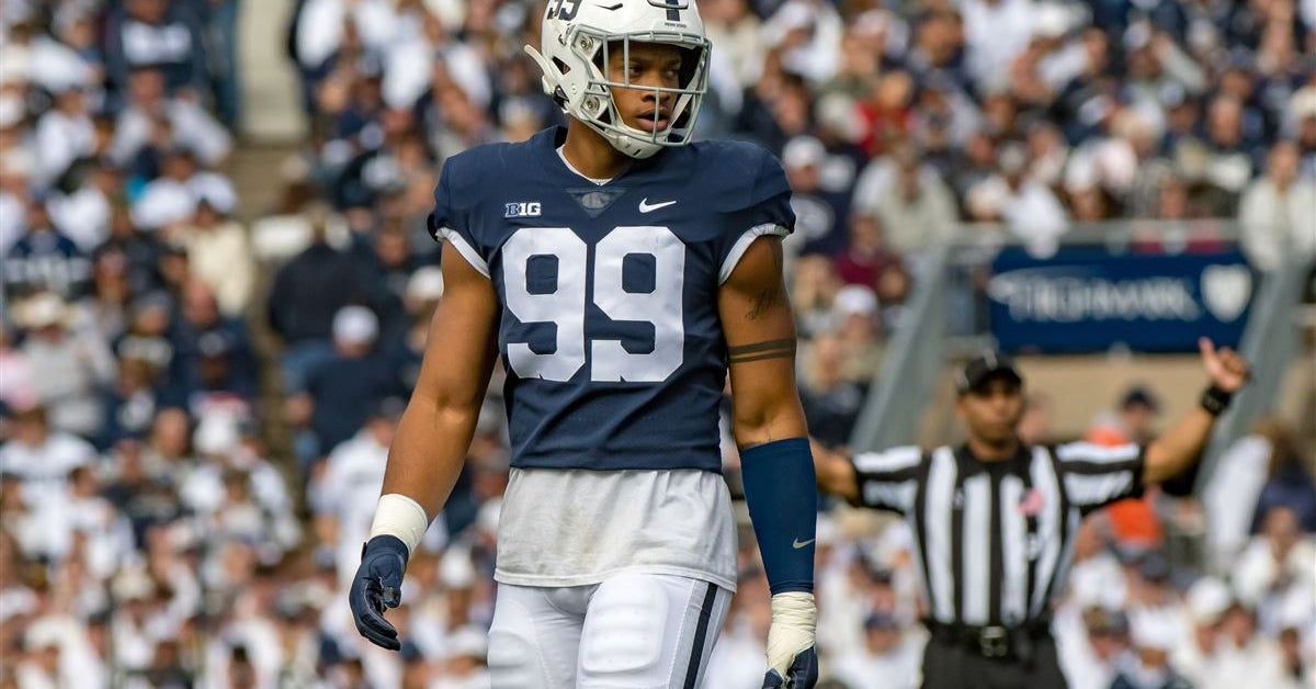 Former All-Big Ten Penn State lineman Yetur Gross-Matos signs with San ...