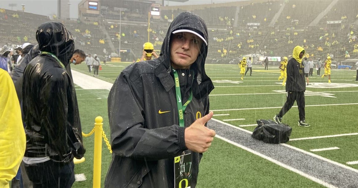 Oregon surges for Harrison Taggart after official visit