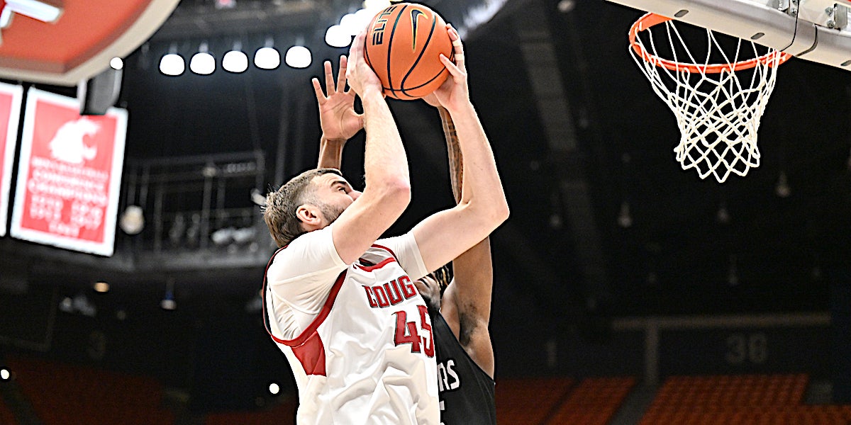 WSU's Oscar Cluff 'terrific' in 83-65 win over Prairie View A&M, says ...