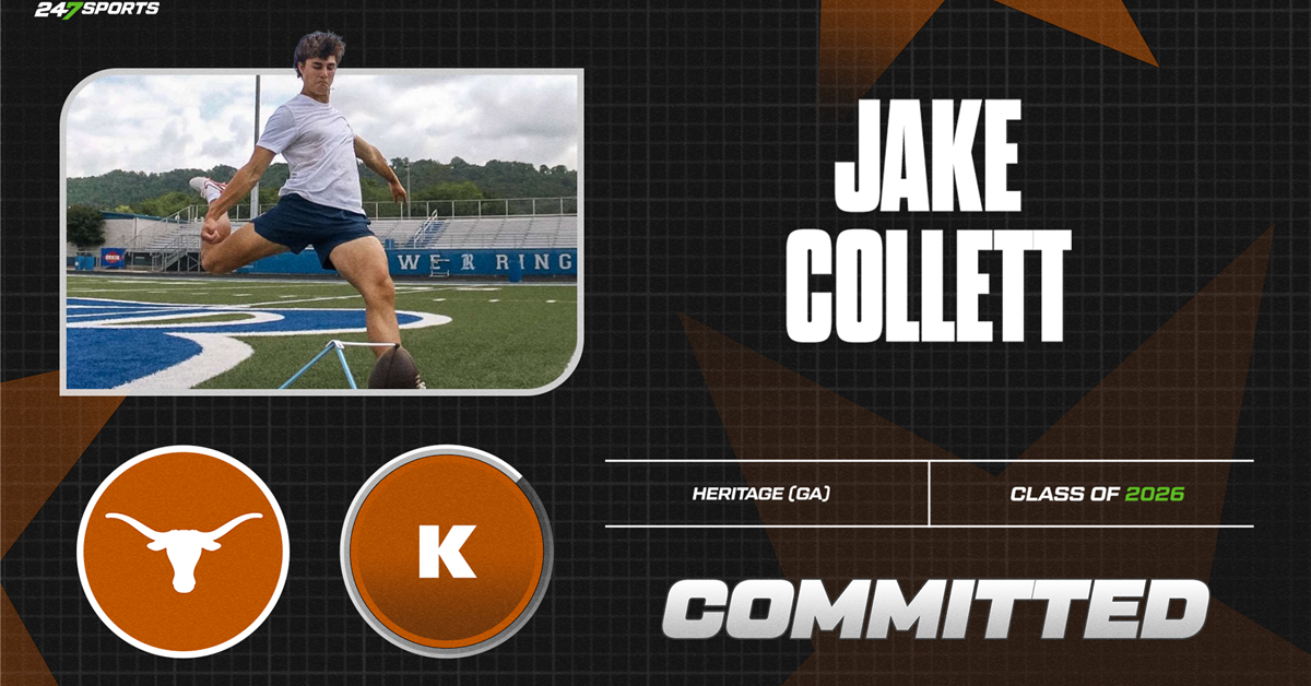 Texas lands Ringgold (Ga.) Heritage kicker Jake Collett