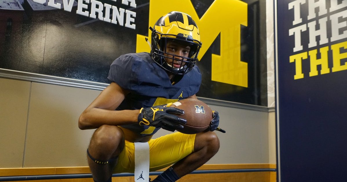 2019 WR Tre Mosley definitely can see himself at Michigan
