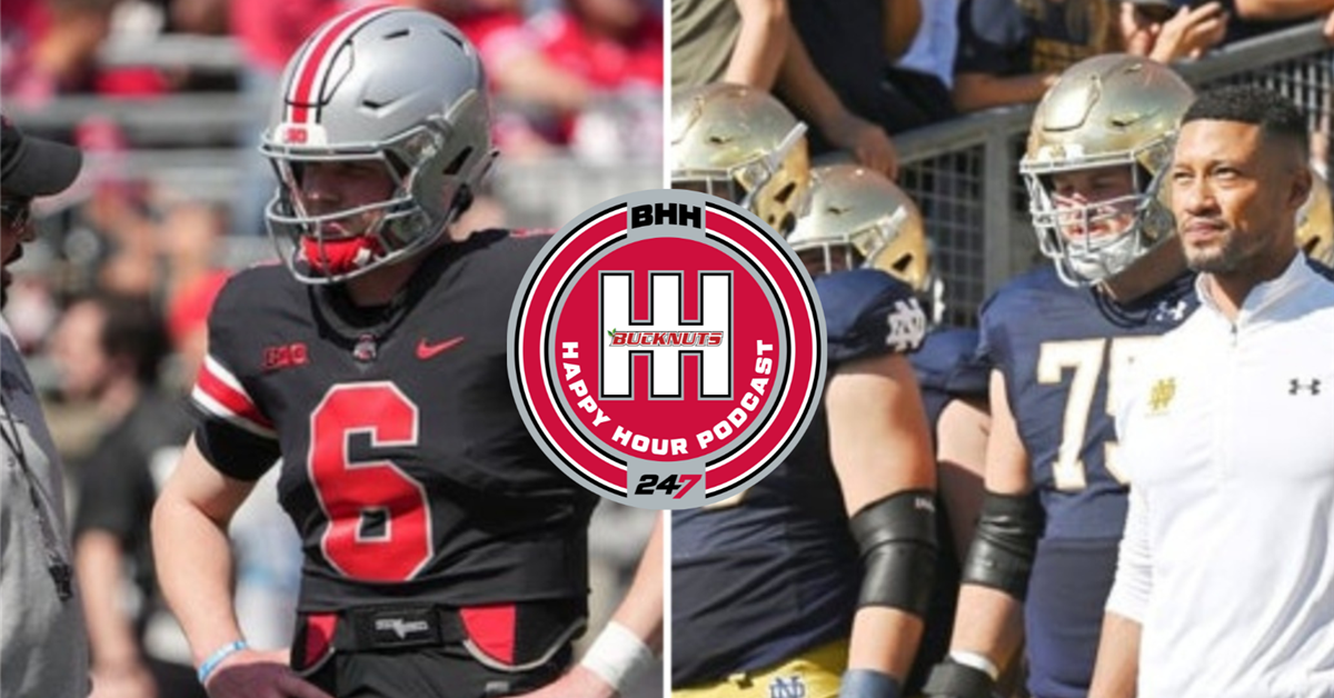 Bucknuts Happy Hour: Peeking ahead to Notre Dame | Can 2 QBs work for ...