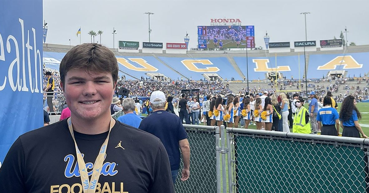 2025 OL Jackson Lloyd talks UCLA unofficial visit