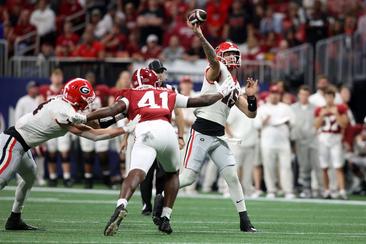 What stood out from the rewatch of Georgia’s loss to Alabama