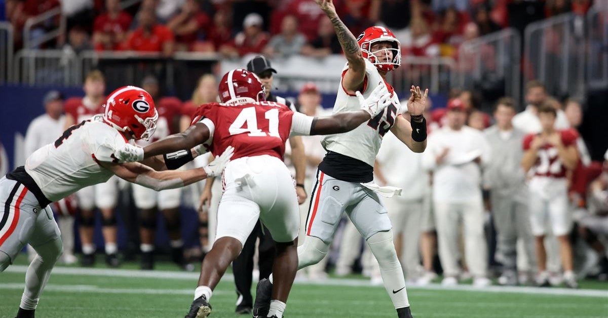 What stood out from the rewatch of Georgia’s loss to Alabama