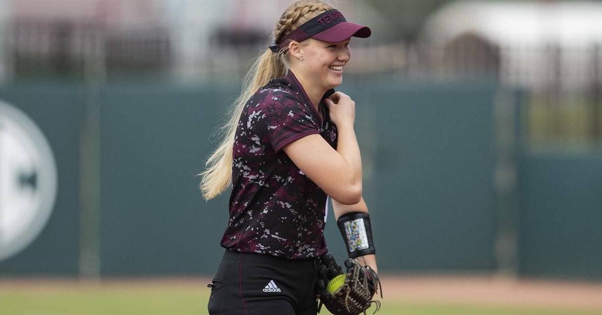 Texas A&M softball notches two wins to start Marry Nutter Classic